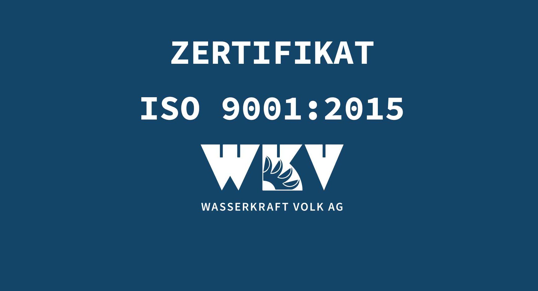 WKV Wasserkraft Volk AG – Water-to-wire weltweit