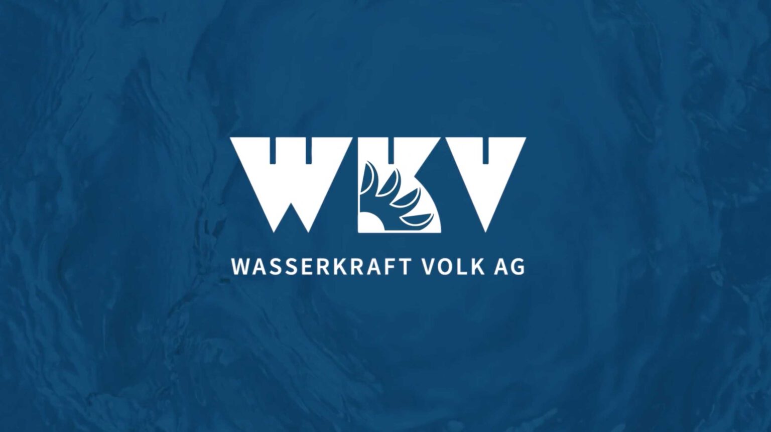 WKV Wasserkraft Volk AG – Water-to-wire weltweit